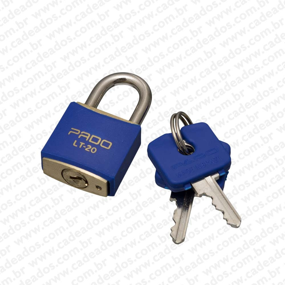 Cadeado Pado Color 20 mm Azul